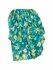Юбка Chloe Floral-print draped mini skirt, размер 36, синий