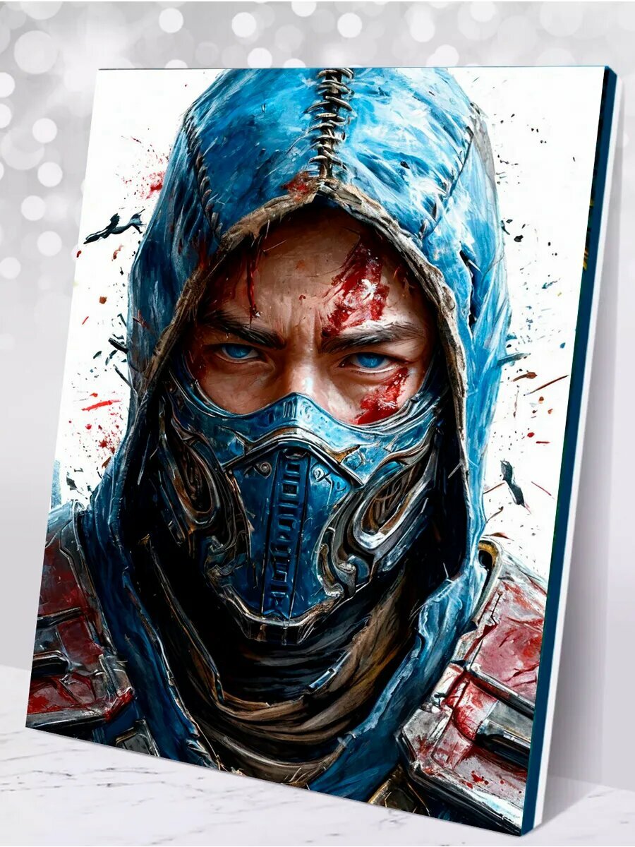 Картина по номерам Mortal Kombat 40х50 см