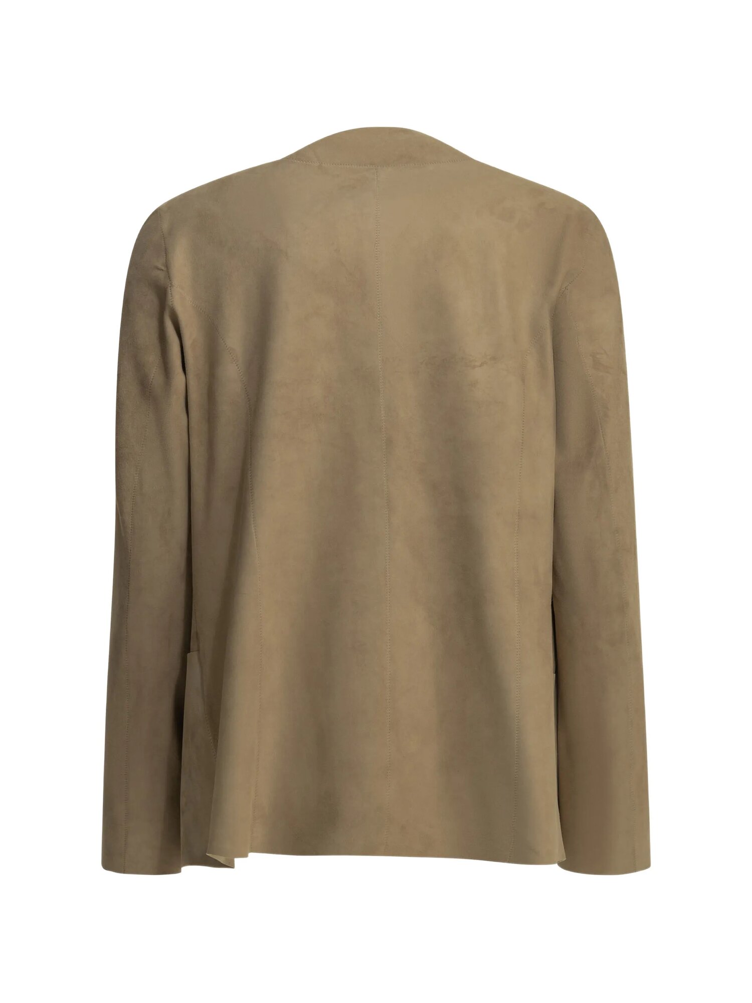 Куртка Salvatore Santoro Suede collarless jacket, размер 44, разноцветный — фото 1
