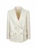 Пиджак BRUNELLO CUCINELLI Double-breasted metallic-finish blazer, размер 44