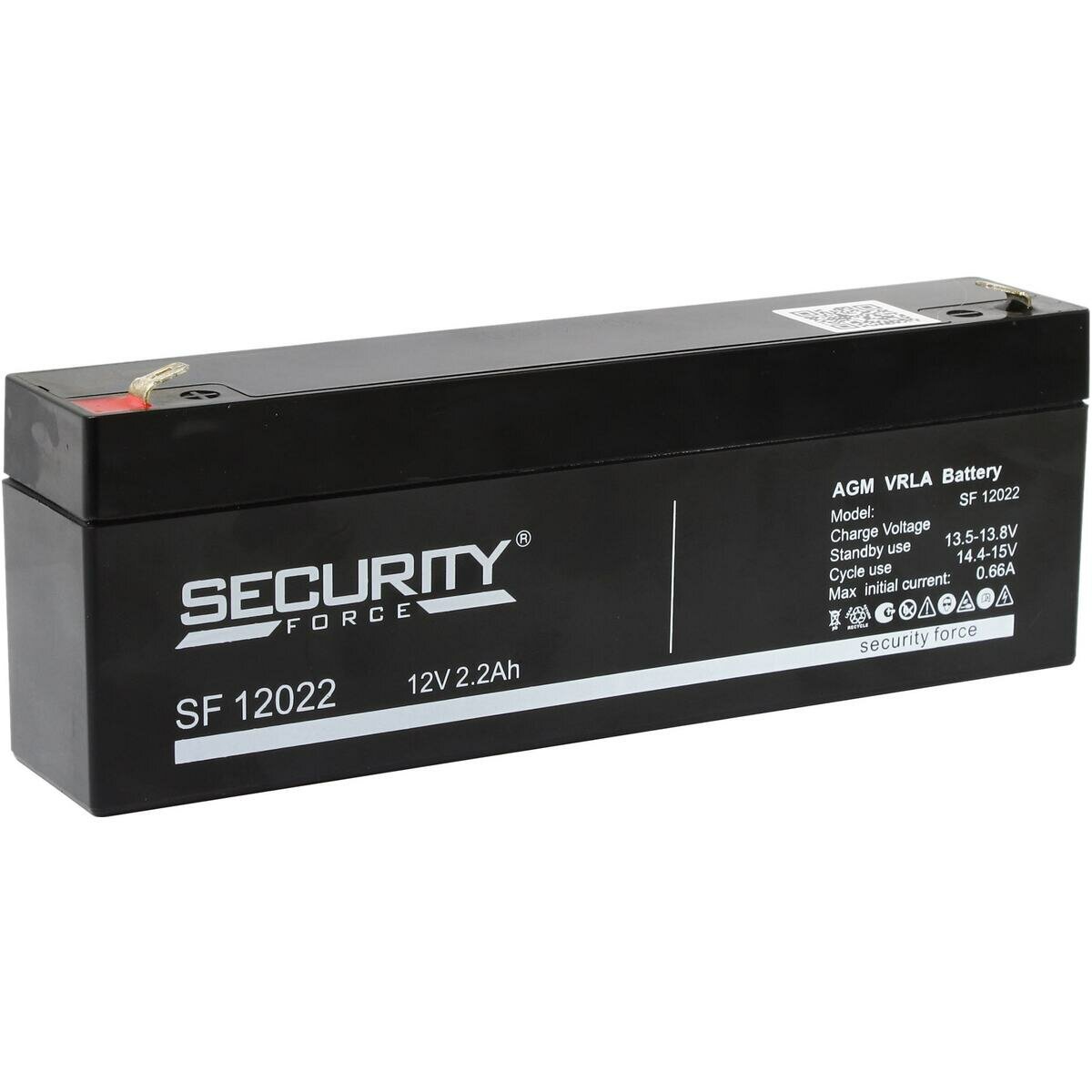 Аккумулятор Security Force SF 12022 (12V, 2.2Ah)