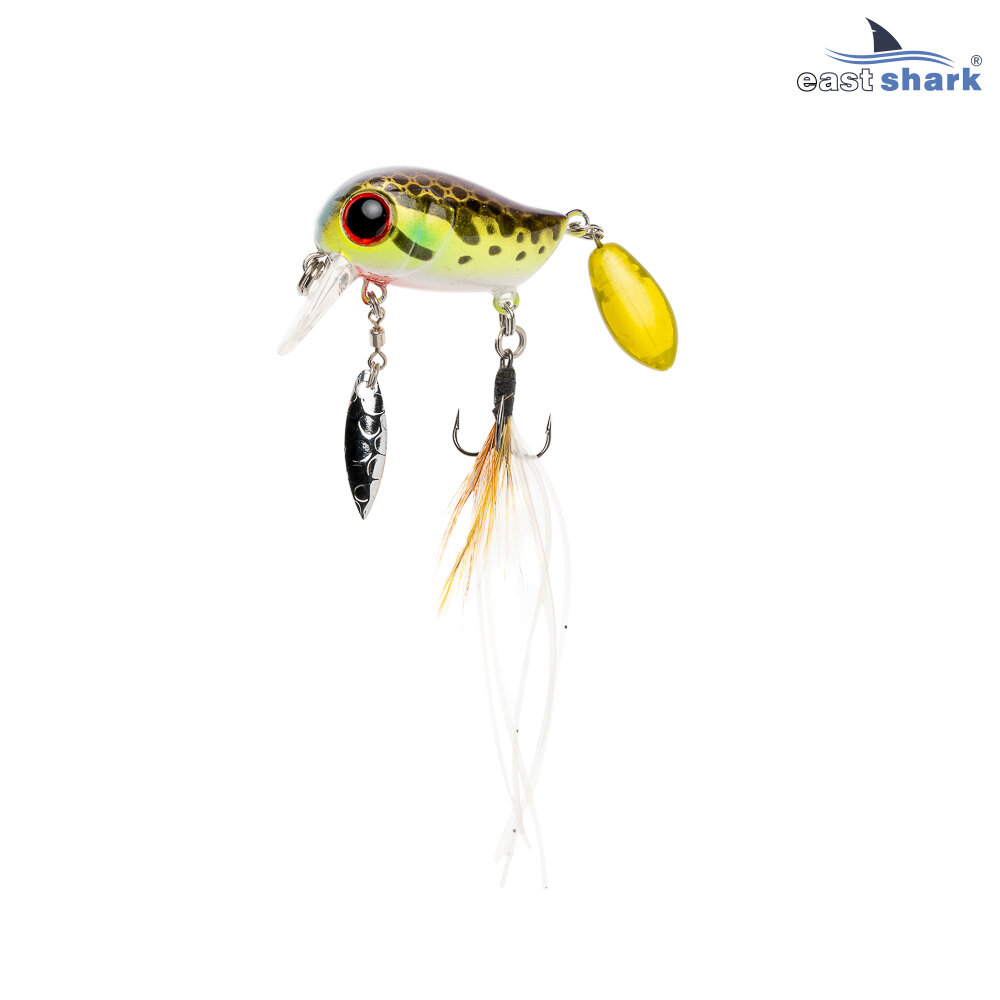 Воблер EastShark Hybrid 5.4см. 4.8г. 0-0.1m Floating col.#015