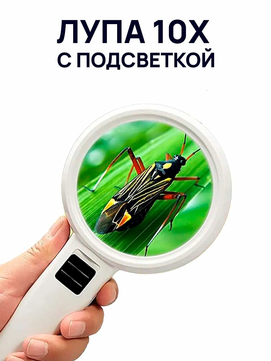 Лупа с подсветкой DT7666