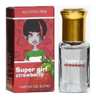 Парфюмерное масло Super Girl Strawberry, 6 мл