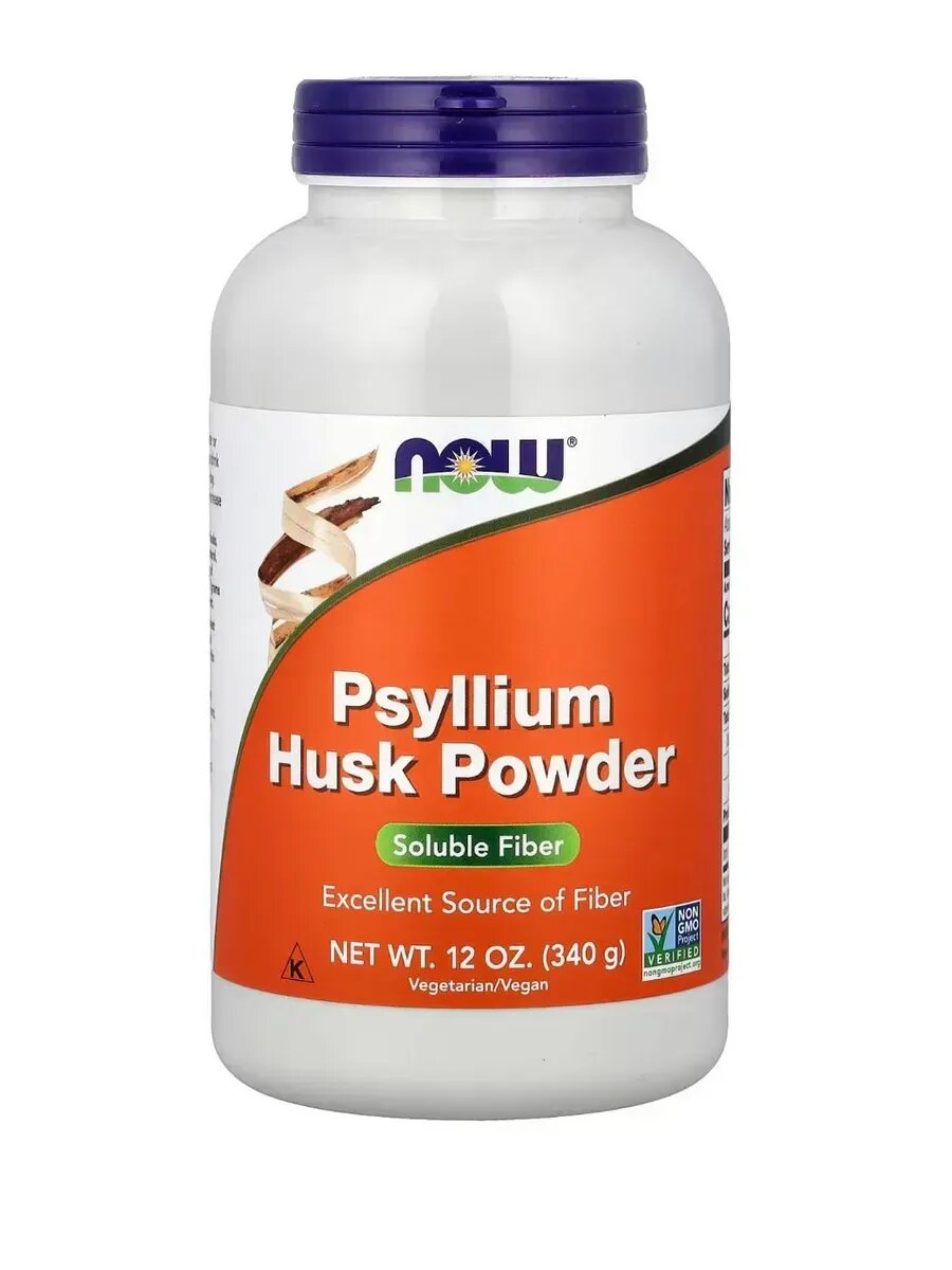 Псиллиум в порошке, Psyllium Husks Power 340 гр