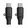 USB-C–мини-джек адаптер, Черный