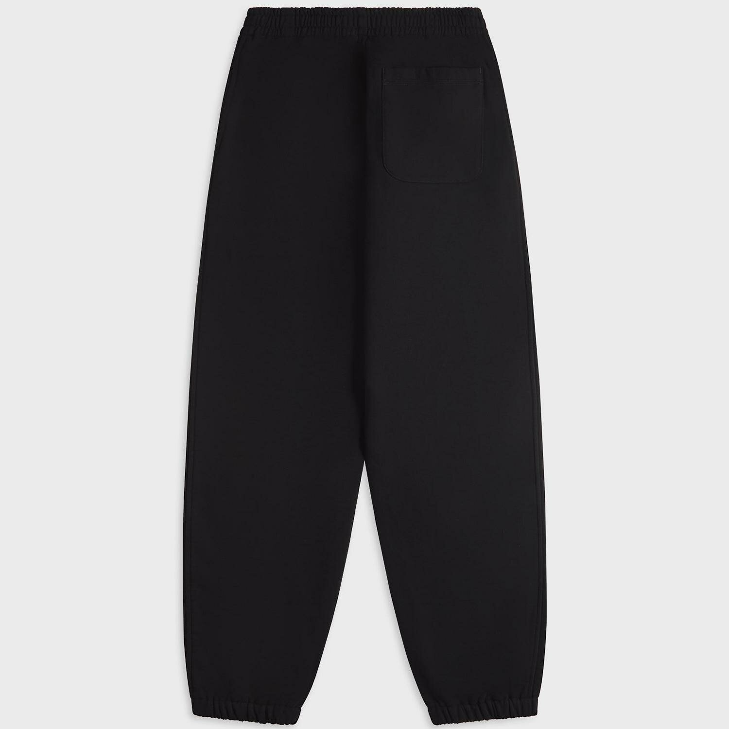 Брюки AURALEE Брюки Auralee Smooth Soft Bd Sweat Pants, размер L, black — фото 1