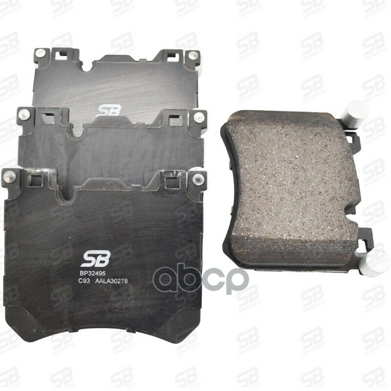 Колодки дисковые BMW X5 3.0 2013 - по BMW X5 3.0 2013 - по BMW X6 4.4 2008 - 2014 BP32495 SB Nagamochi арт. BP32495