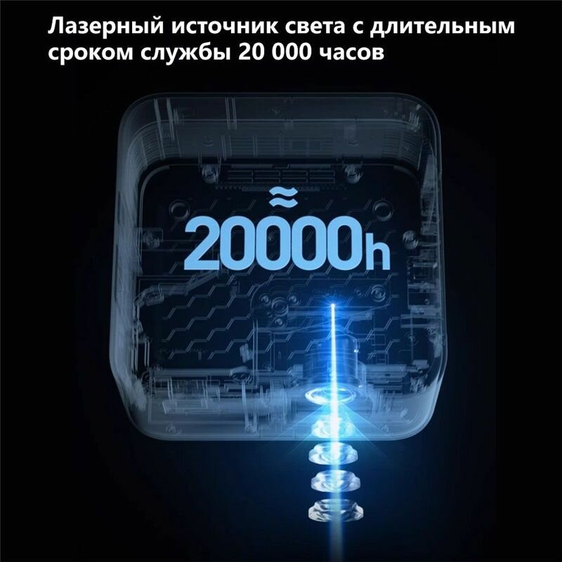 Проектор, 3LCD, белый — фото 1