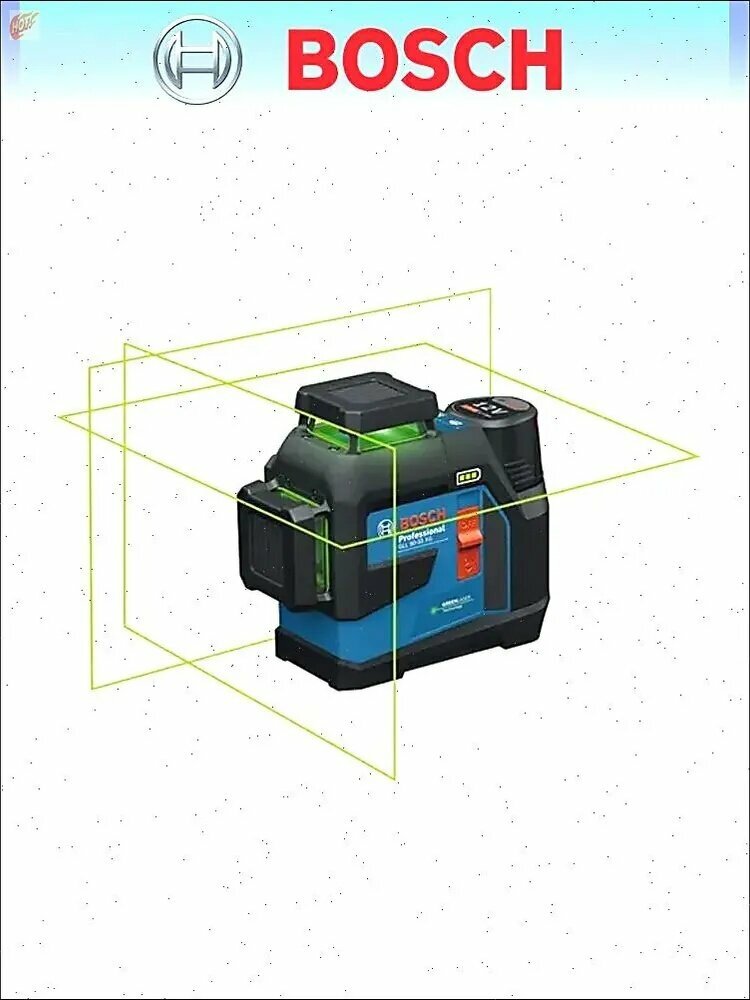 Bosch Лазерный уровень, нивелир Зеленыйлуч