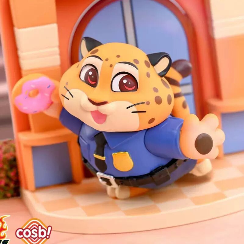 Коллекционные фигурки Hot Toys Zootopia 2 COSBI: Ник и Джуди в миниатюрных коробках-сюрпризах – милый подарок [Officer