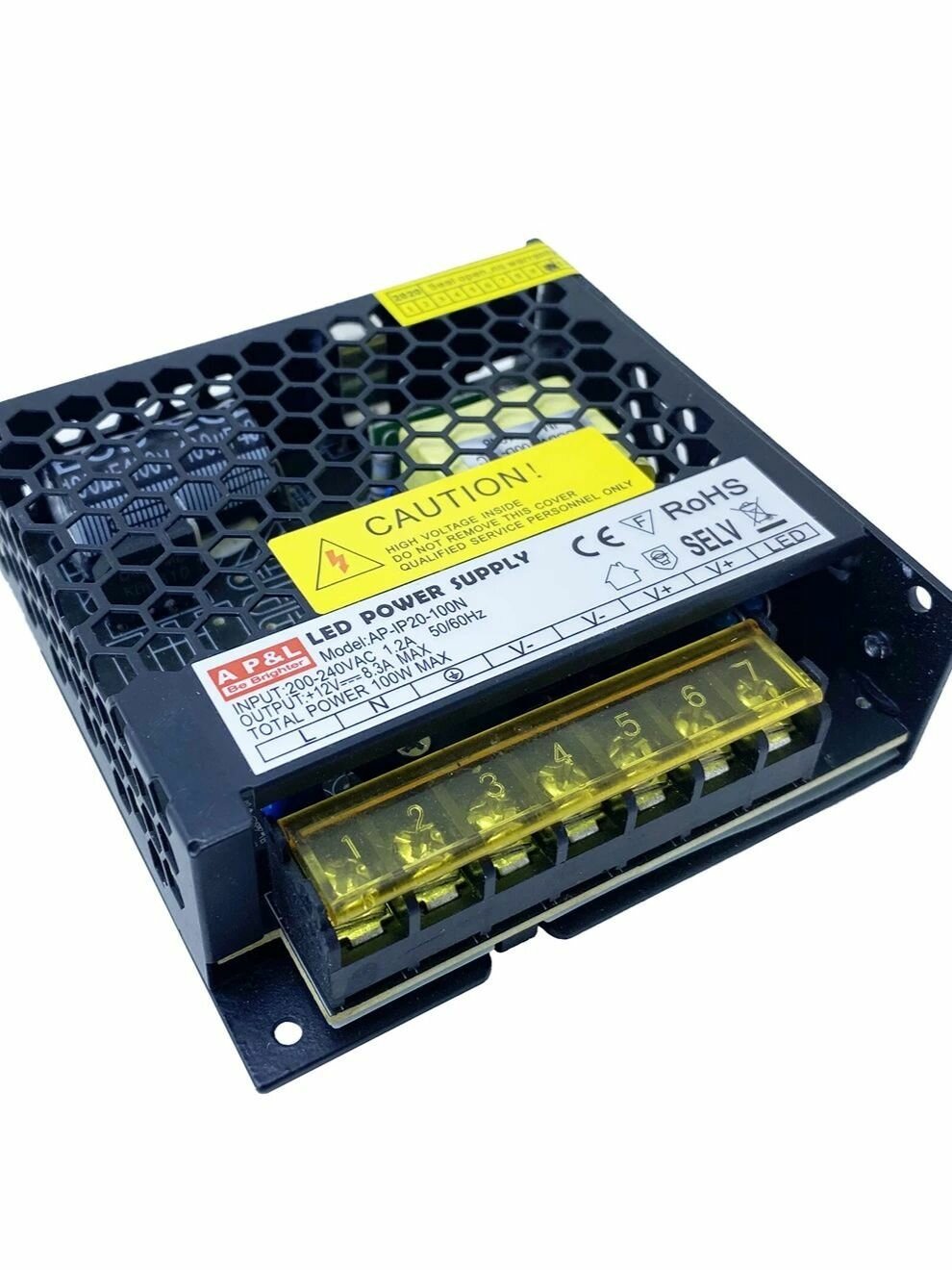 Блок питания интерьерный ALUX, IP20, 12 В, 60 Вт