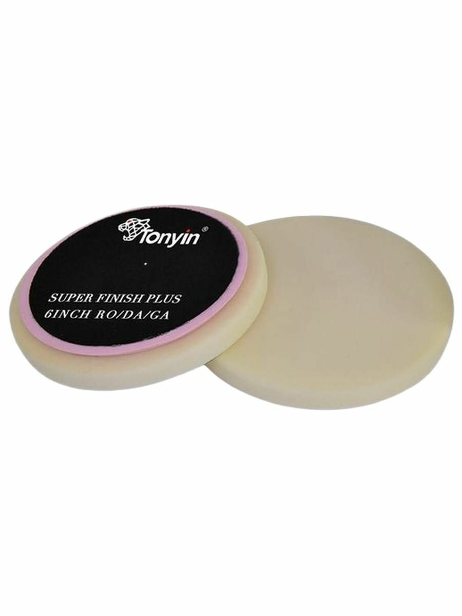TP24B Поролоновый полировальник финишный + без отверстий 6 дм. SCP FOAM PAD (FINISH PLUS, WITHOUT HOLE) TONYIN