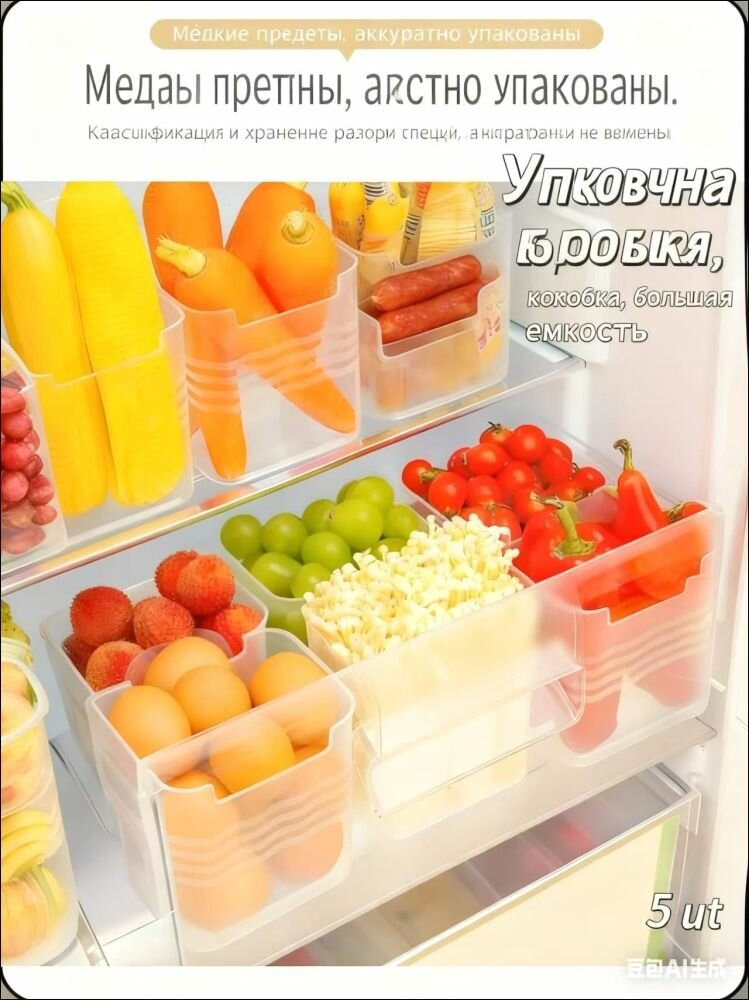 Органайзер для холодильника, 5 шт