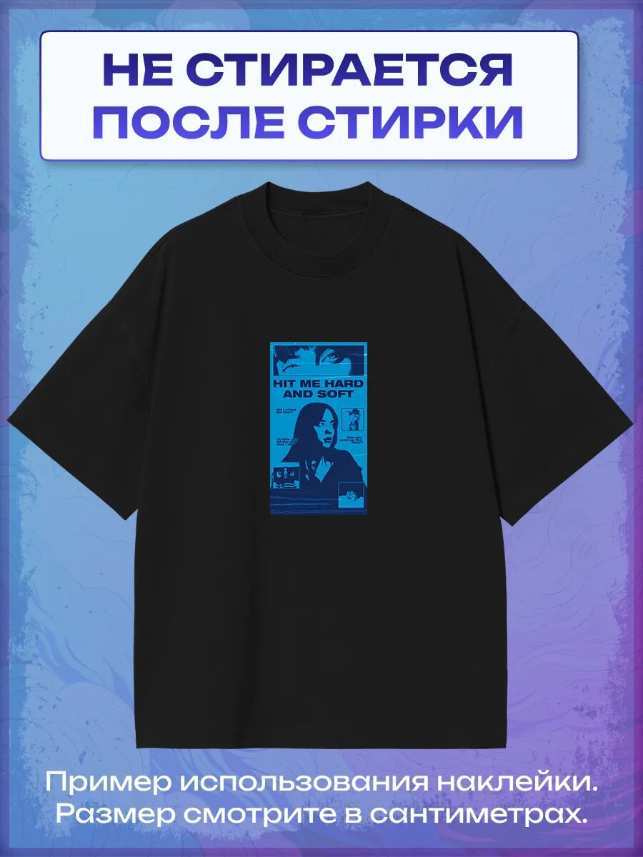 Термонаклейка billie eilish — фото 1