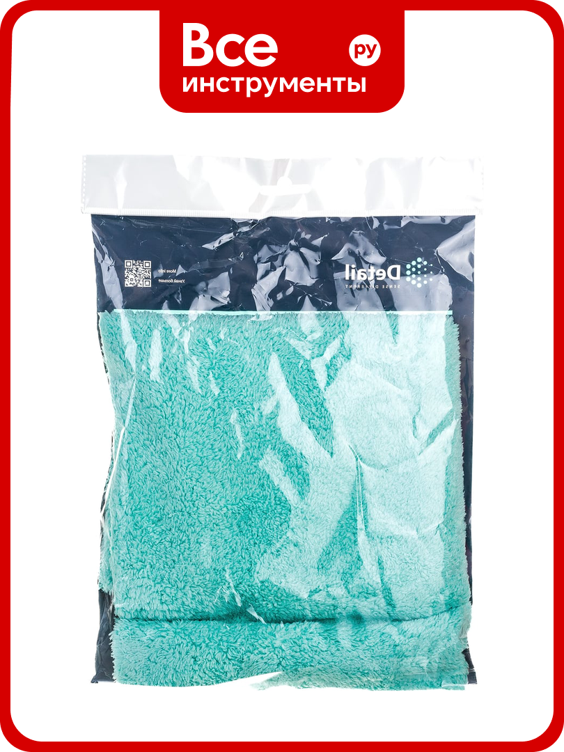 Салфетка Detail микрофибра для располировки составов PW Plush Wipe 4040 DT-0245 микрофибра для кузова и резины