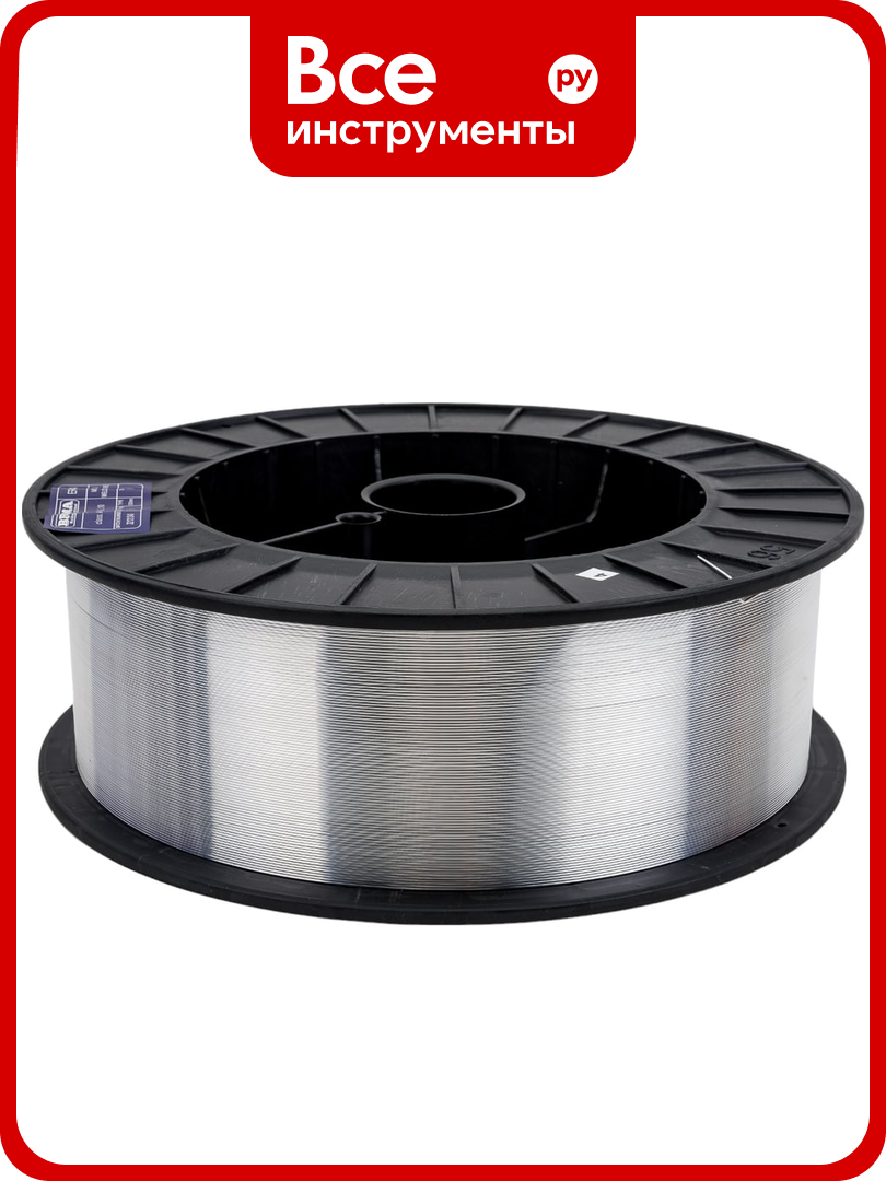 Проволока Brima ER-4043 /AISi5/ ф1.0 мм касс. 6 кг 11518, для полуавтоматических сварочных аппаратов
