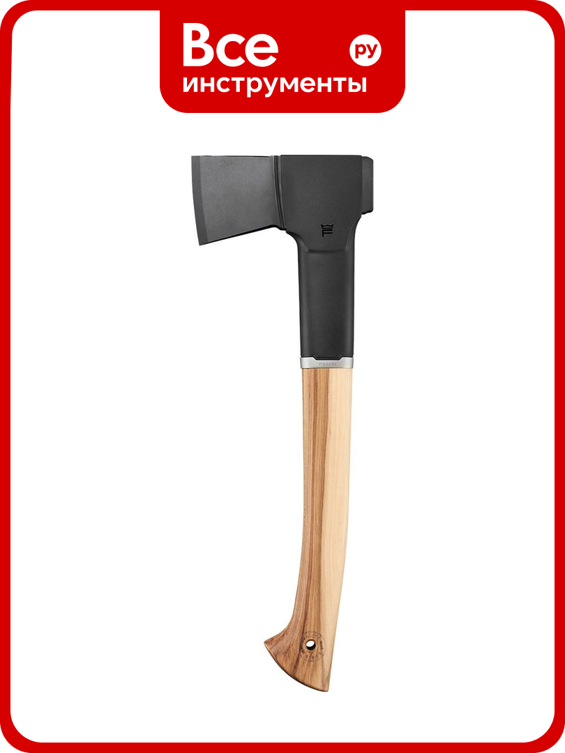 Топор, Fiskars, Fiskars Norden N10, черный 1051143, деревянной, различных работ в быту