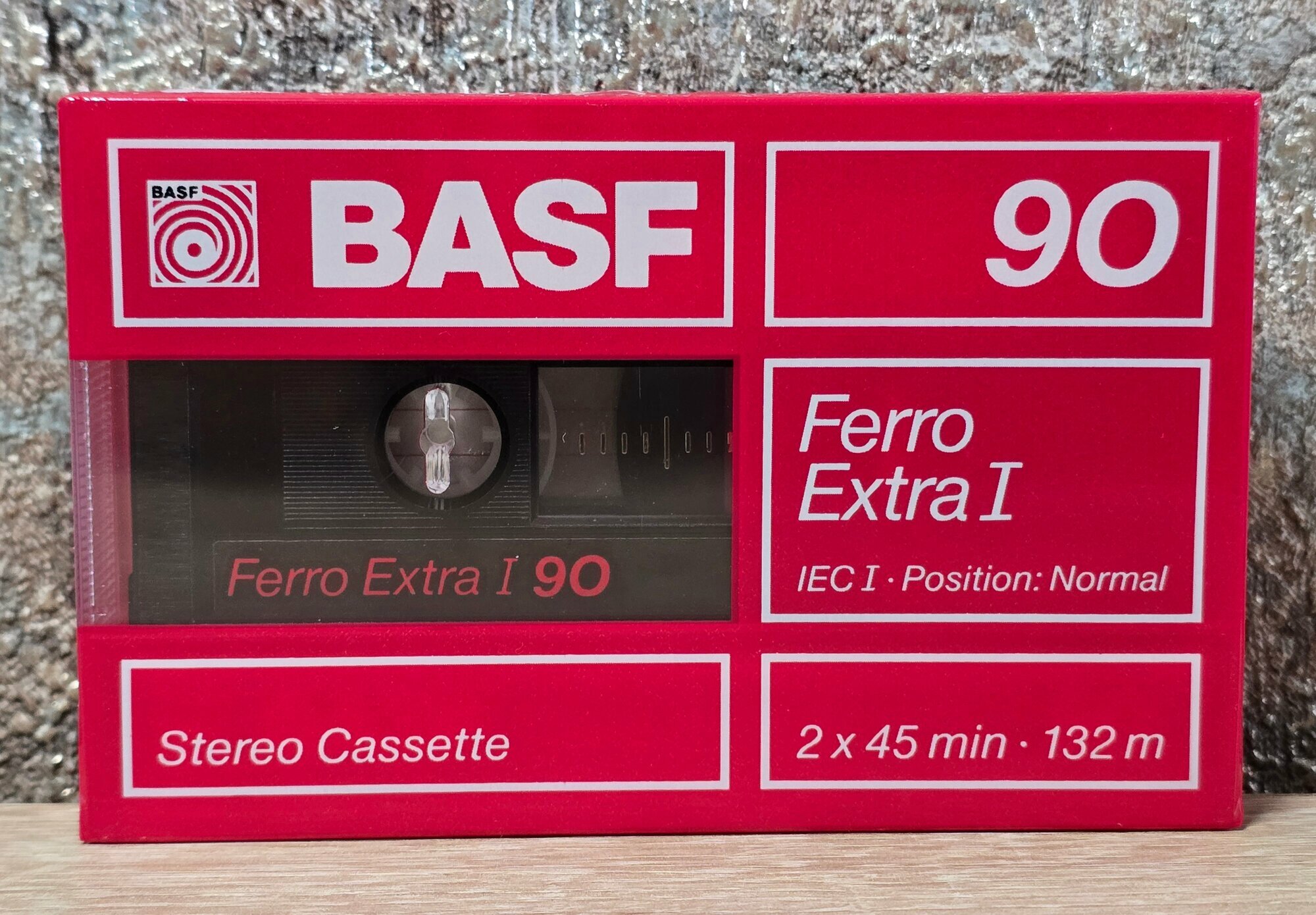 Аудиокассета BASF FERRO EXTRA I 90 минут