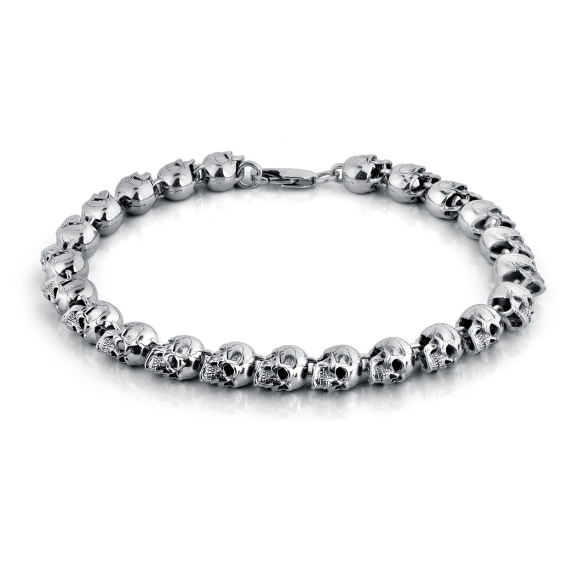 Браслет Diamant online, серебро, 925 проба, чернение