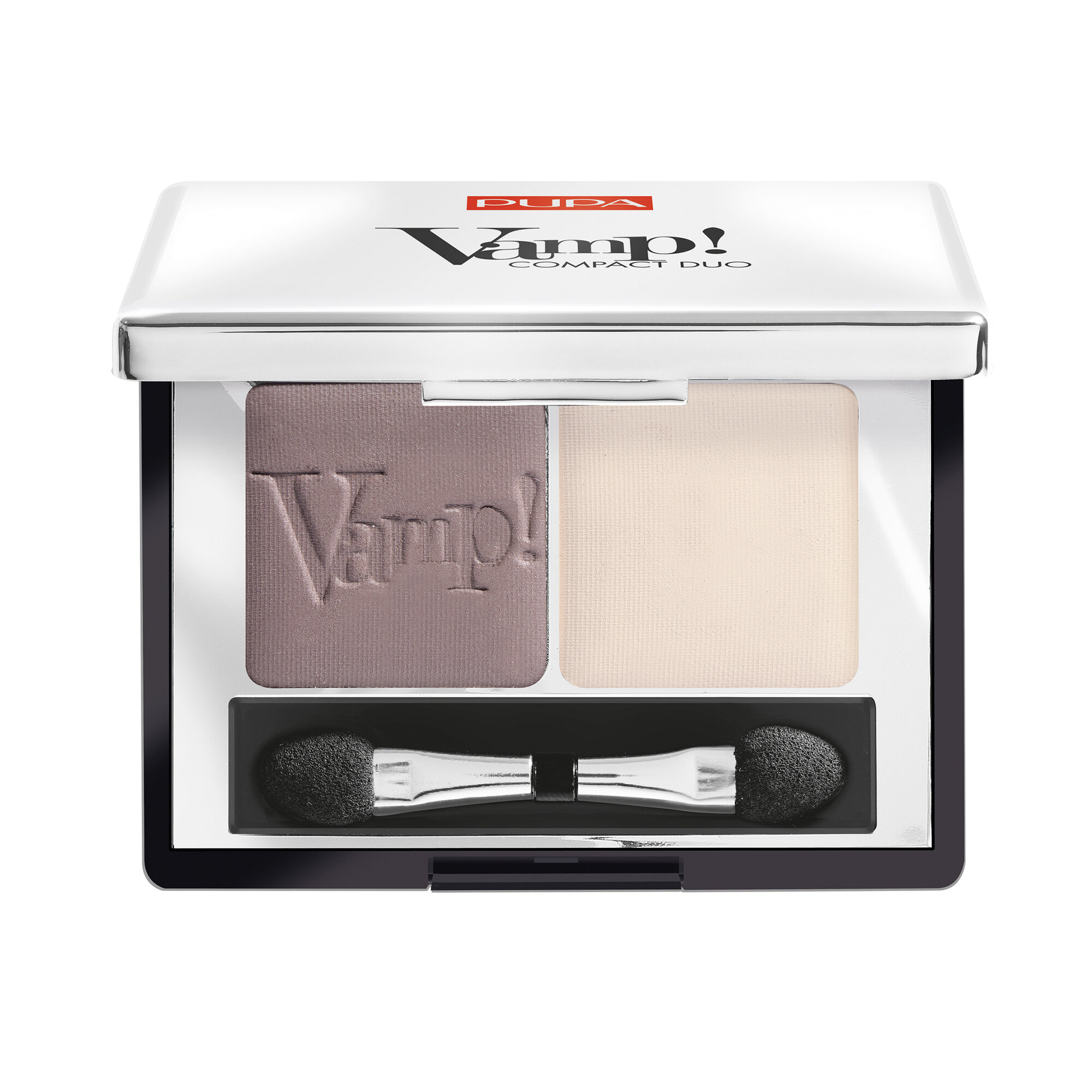 PUPA VAMP DUO Компактные двойные тени Коричневый ванильный