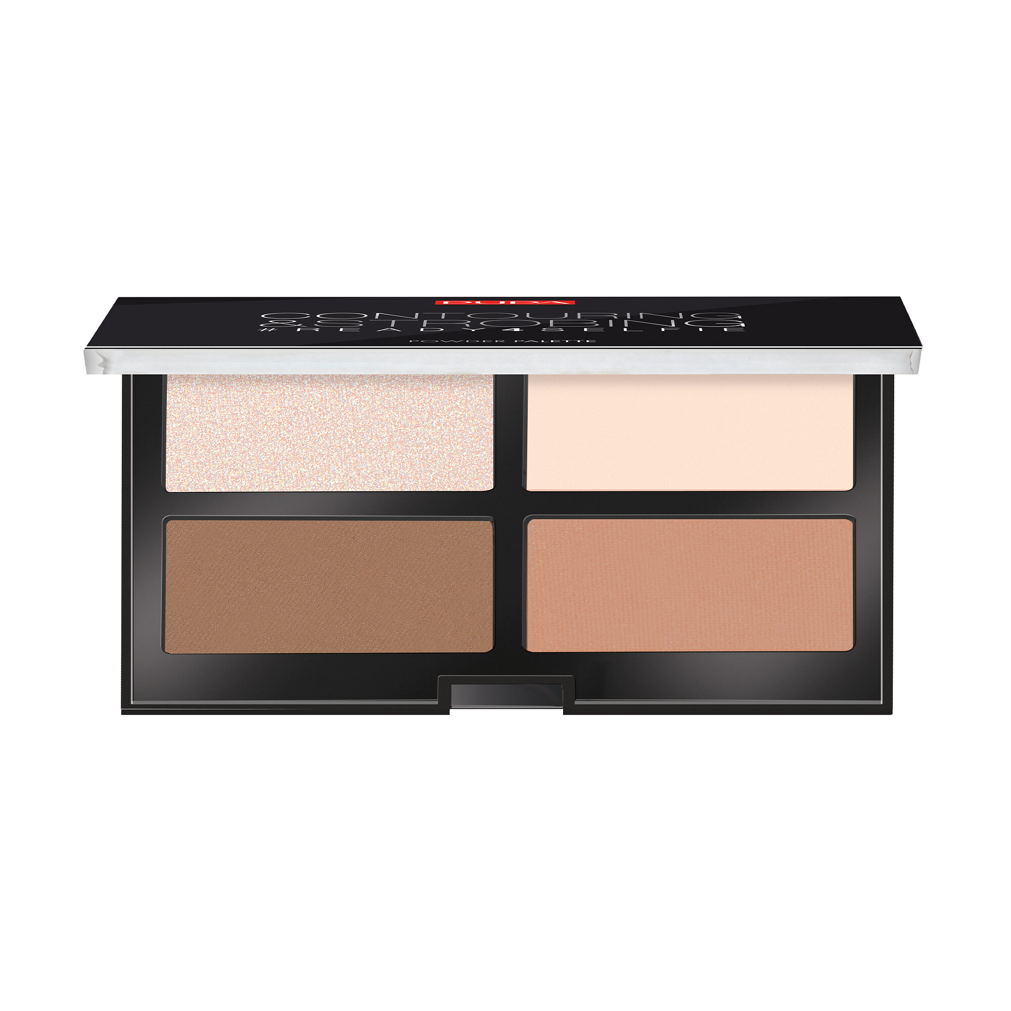 PUPA CONTOURING & STROBING Набор для скульптурирования лица Светлая кожа