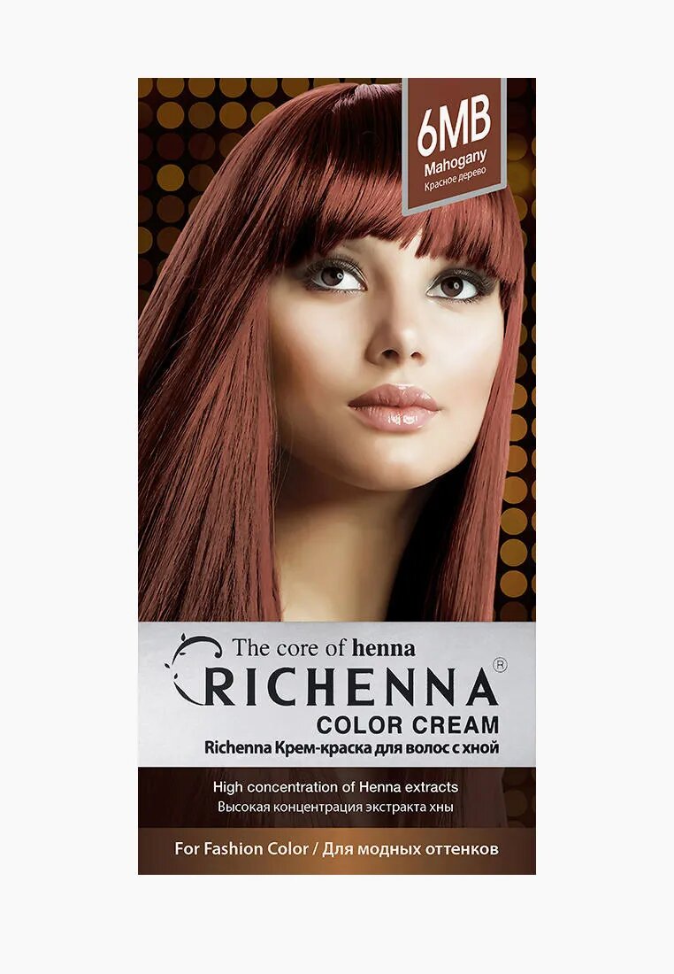 Richenna Краска для волос 120 мл 6MB mahogany