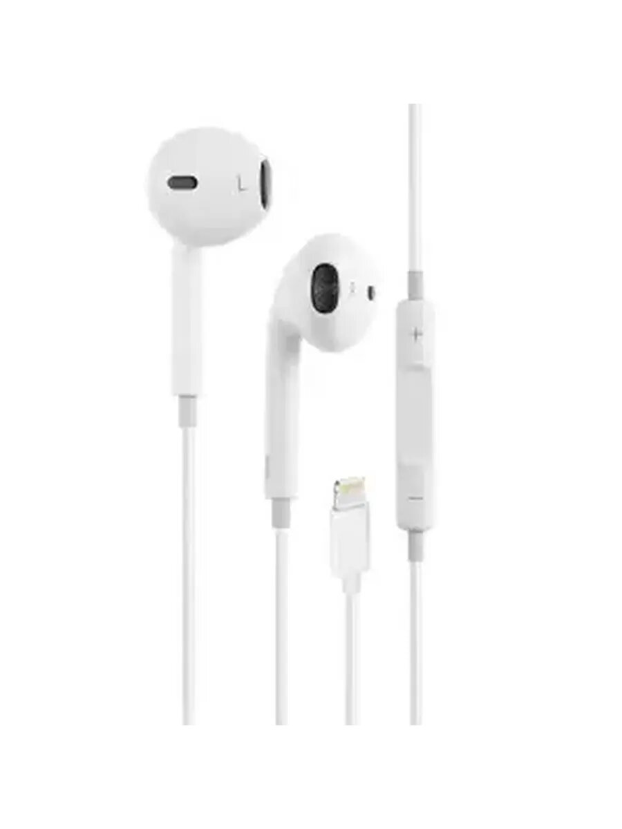 Беспроводные белые наушники Lightning для iPhone