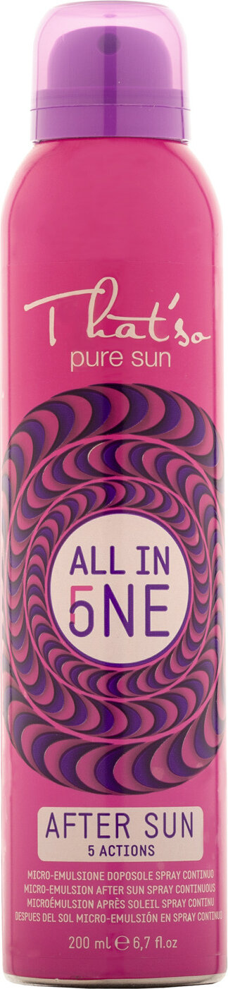 That’so Спрей после загара 200 мл All In One After Sun Spray 200 200ml