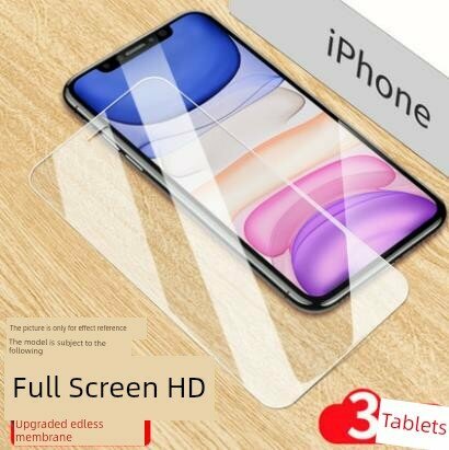 Защитное стекло из закаленного стекла для iPhone 13 mini - 3 шт, устойчивое к царапинам, высокая прозрачность экрана