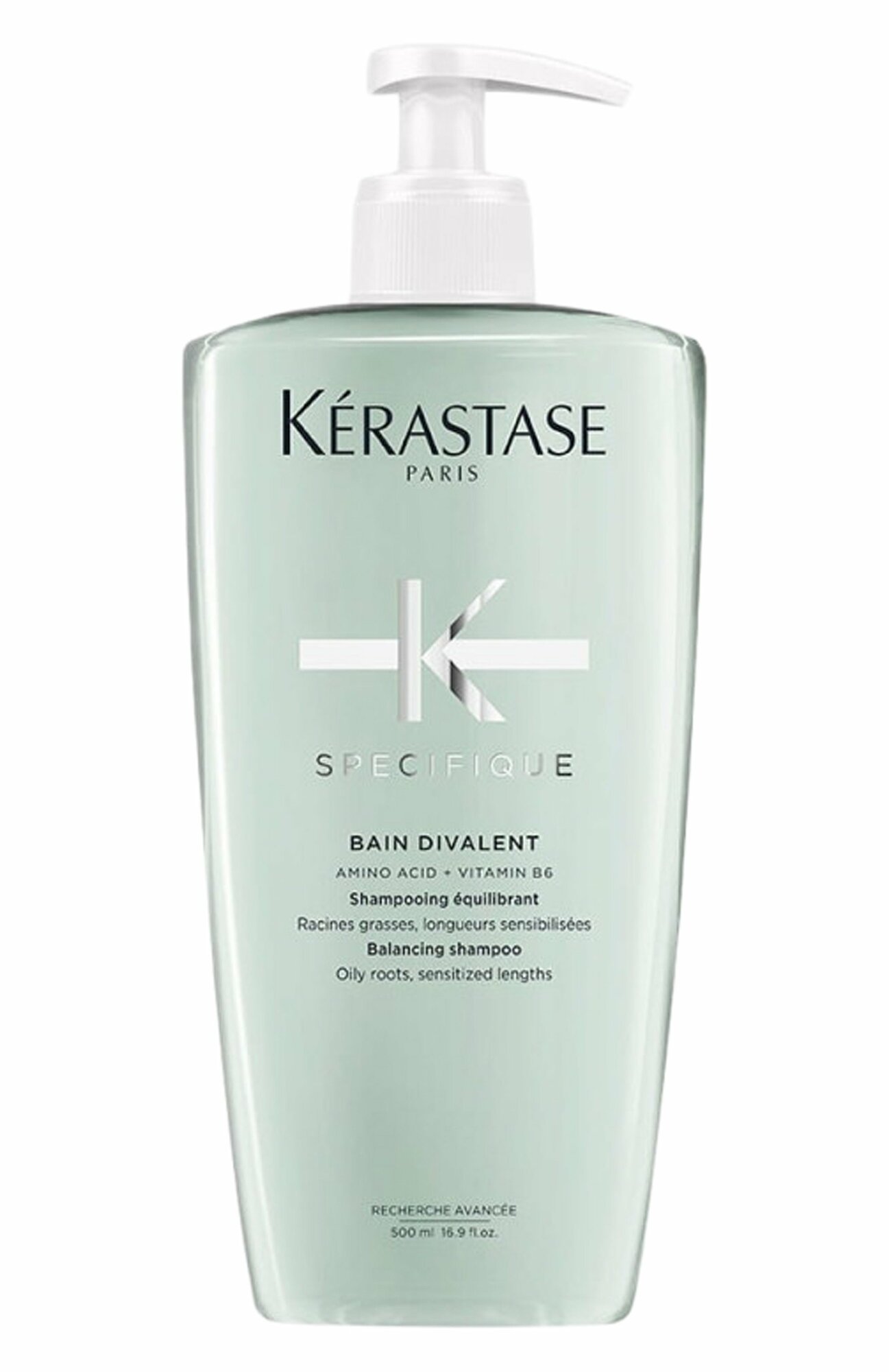 Балансирующий шампунь для жирных и комбинированных волос Specifique Divalent (500ml) Kerastase