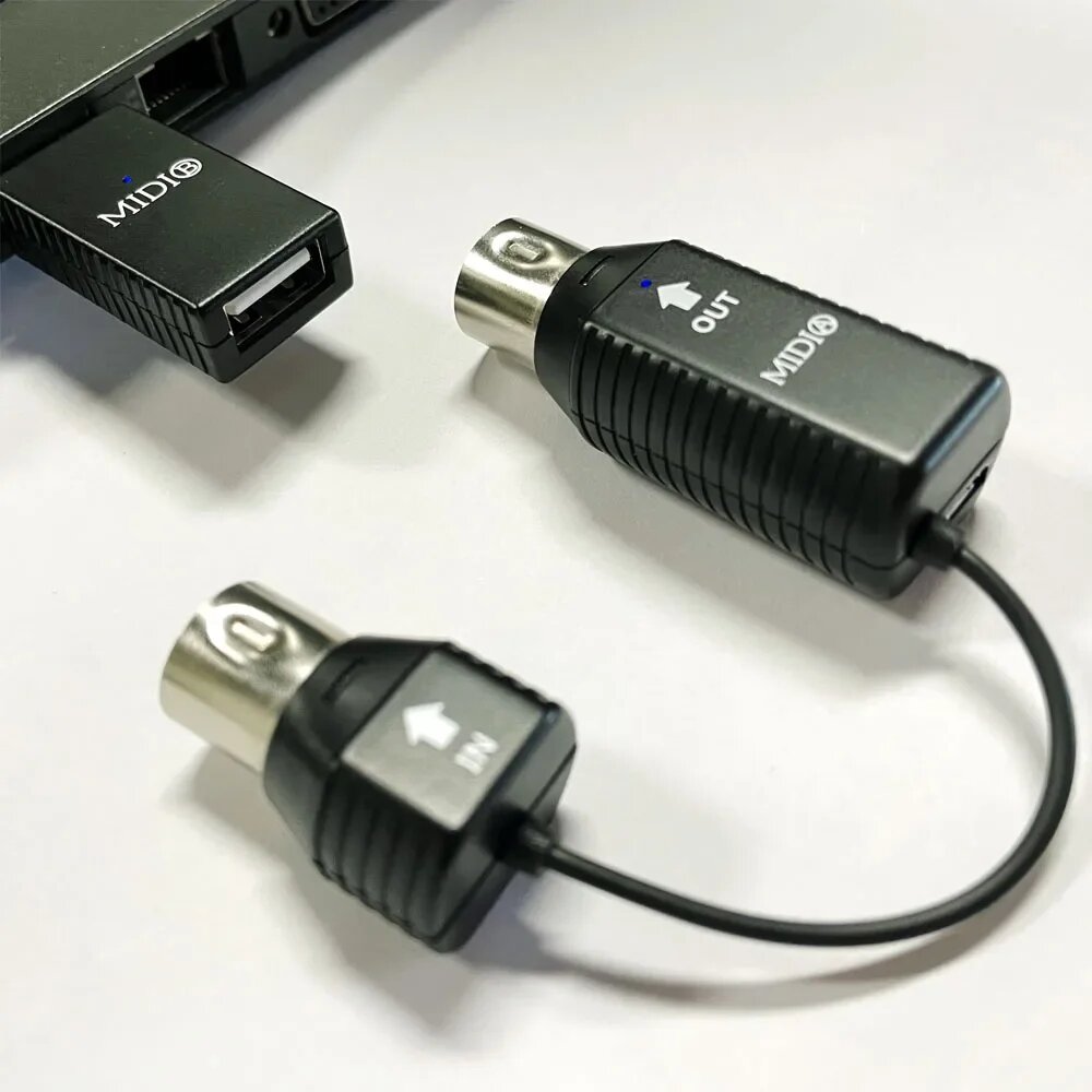 Беспроводная миди-система M-vave, Bluetooth, 5 контактов DIN, вместо кабеля средней длины для клавиатуры пианино, Android, ios