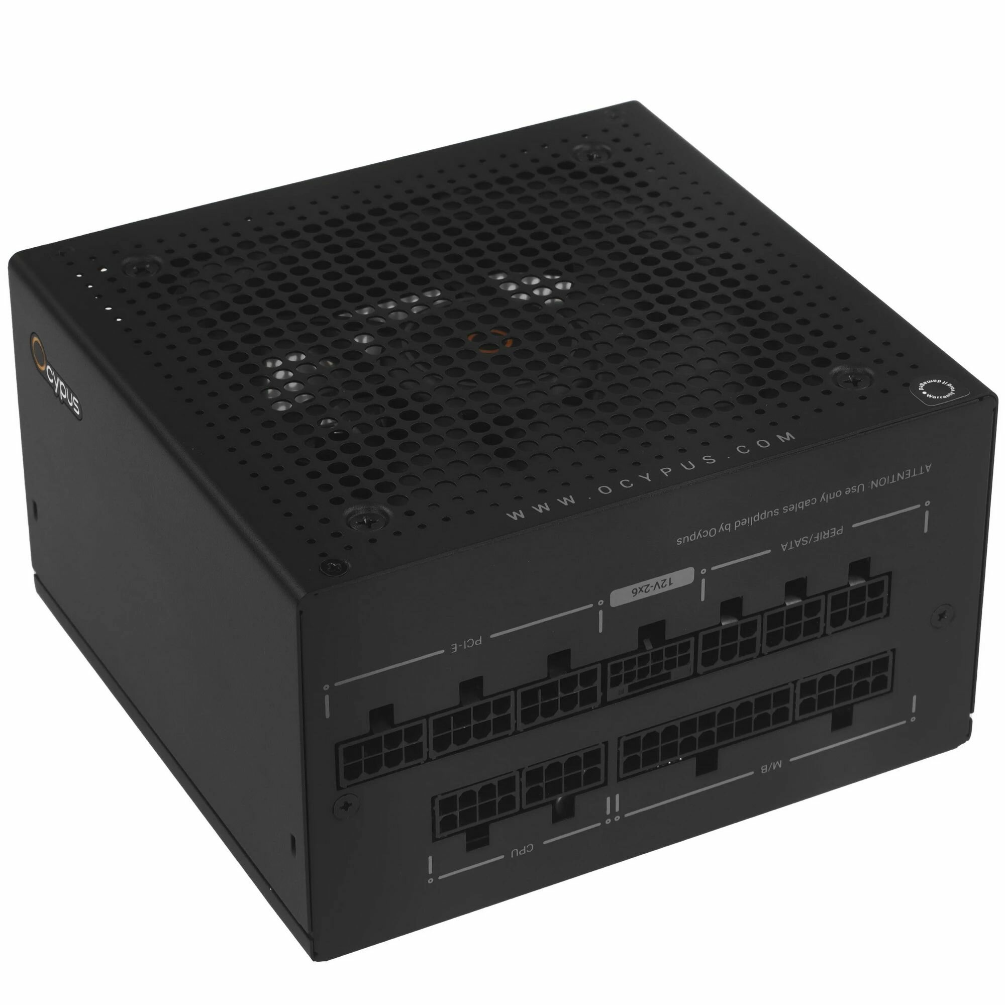 Блок питания Ocypus Iota P850 80 Plus Gold (Iota-P850-G1FFBK024X-EU) черный - ATX 20+4 пин, 4 pin + 4 pin x2 CPU, 8 SATA, 3 x 6+2 pin, 12V-2x6 PCI-E