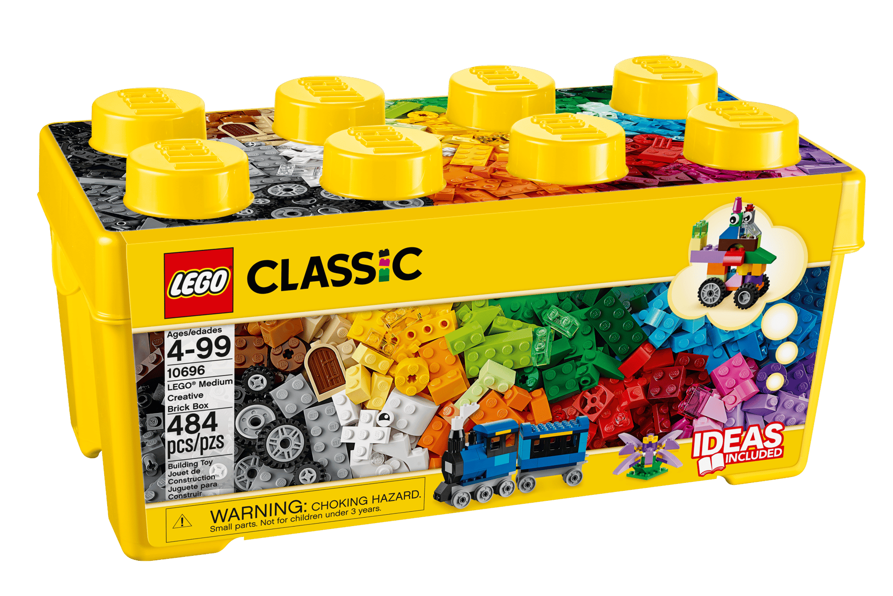Конструктор LEGO Classic 10696 Набор для творчества среднего размера, 484 дет.