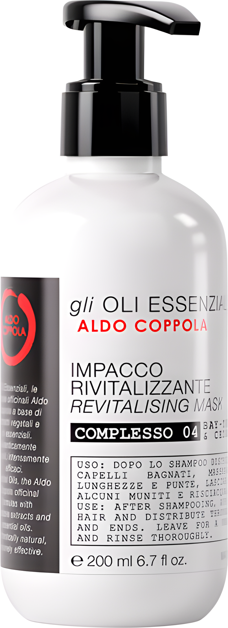 Aldo Coppola Маска восстанавливающая с бей томас и кедром Revitalising Mask 200ml