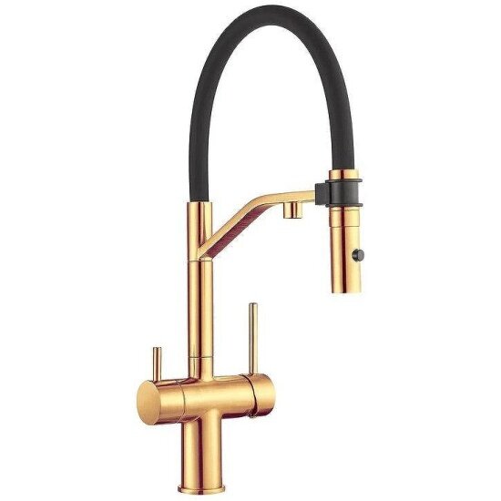 Смеситель для кухни Milacio Ultra 557 (MCU.557. GD) золото