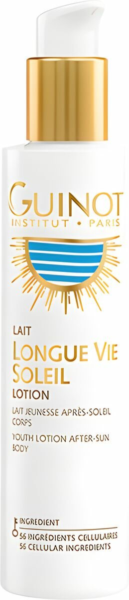 Guinot Омолаживающий лосьон-активатор до и после загара для тела Longue Vie Soleil Lotion 2*4ml
