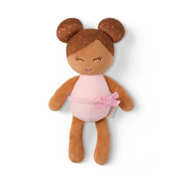 Кукла для купания LullaBaby - Мягкая кукла с каштановыми волосами, 24 см - ЛаллаБэби LBY7332Z