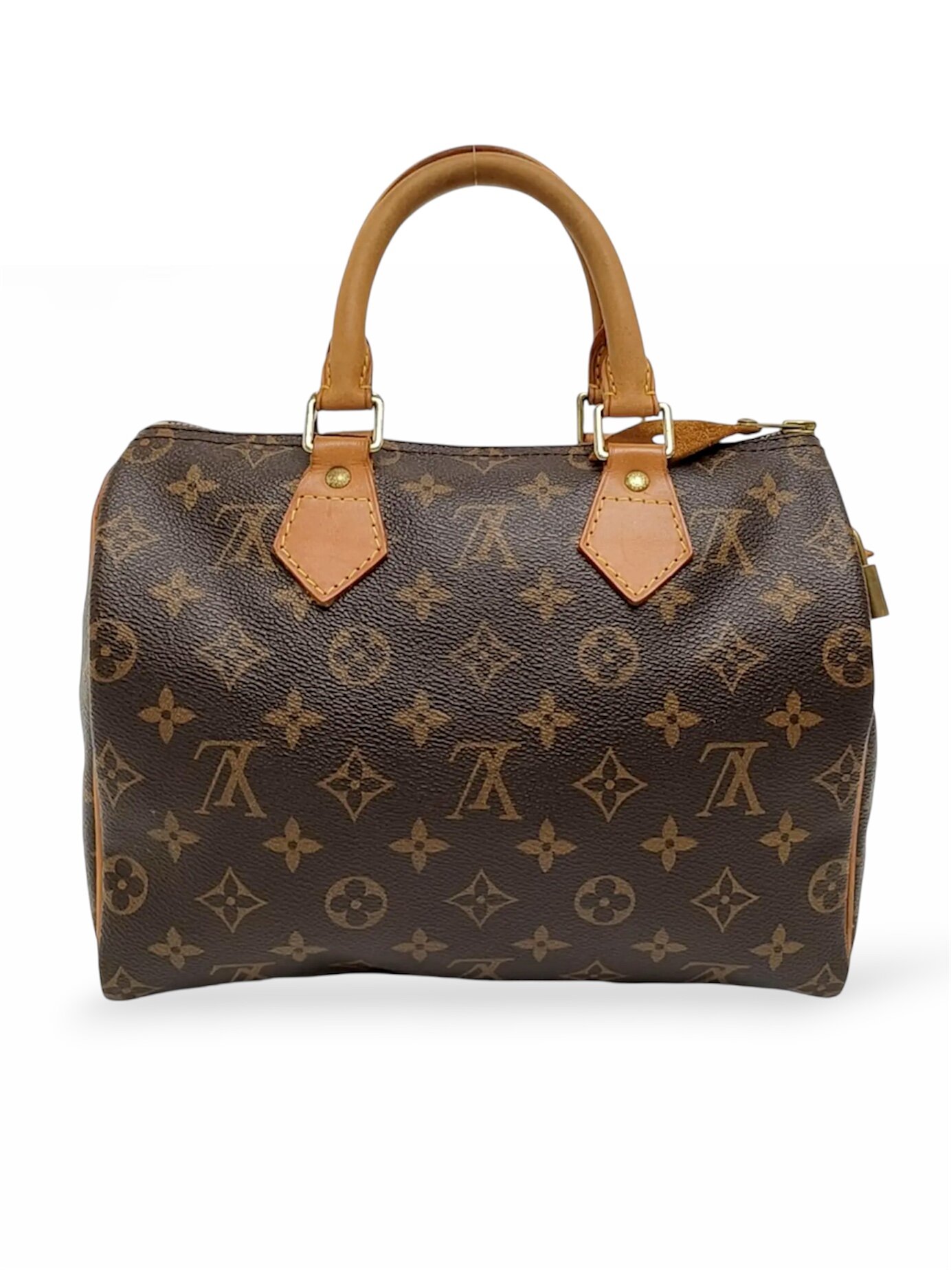 Сумка саквояж Louis Vuitton Speedy 25, коричневый — фото 1