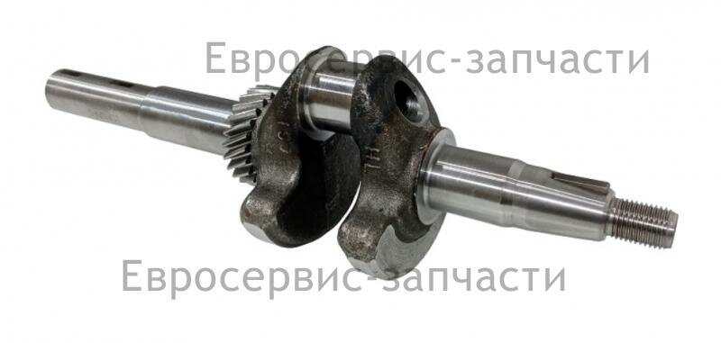 Коленвал V51 вал 22,2 шпонка 4,76 L80,8 3/8-24 + 2 призм 3,96 196сс LM5347,5645, G200VK/1 зам -0002 130290531-0001