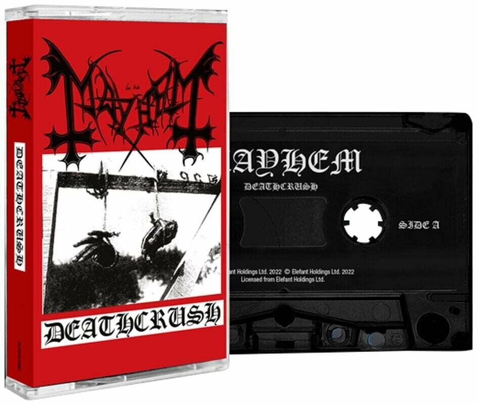 Аудио-кассета Mayhem "Deathcrush" (кассета) NEW