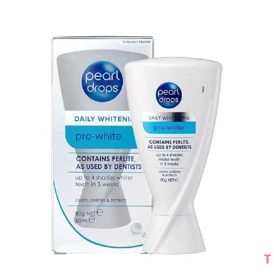 Pearl Drops Daily Whitening Pro-White Зубная паста для отбеливания зубов 80 мл