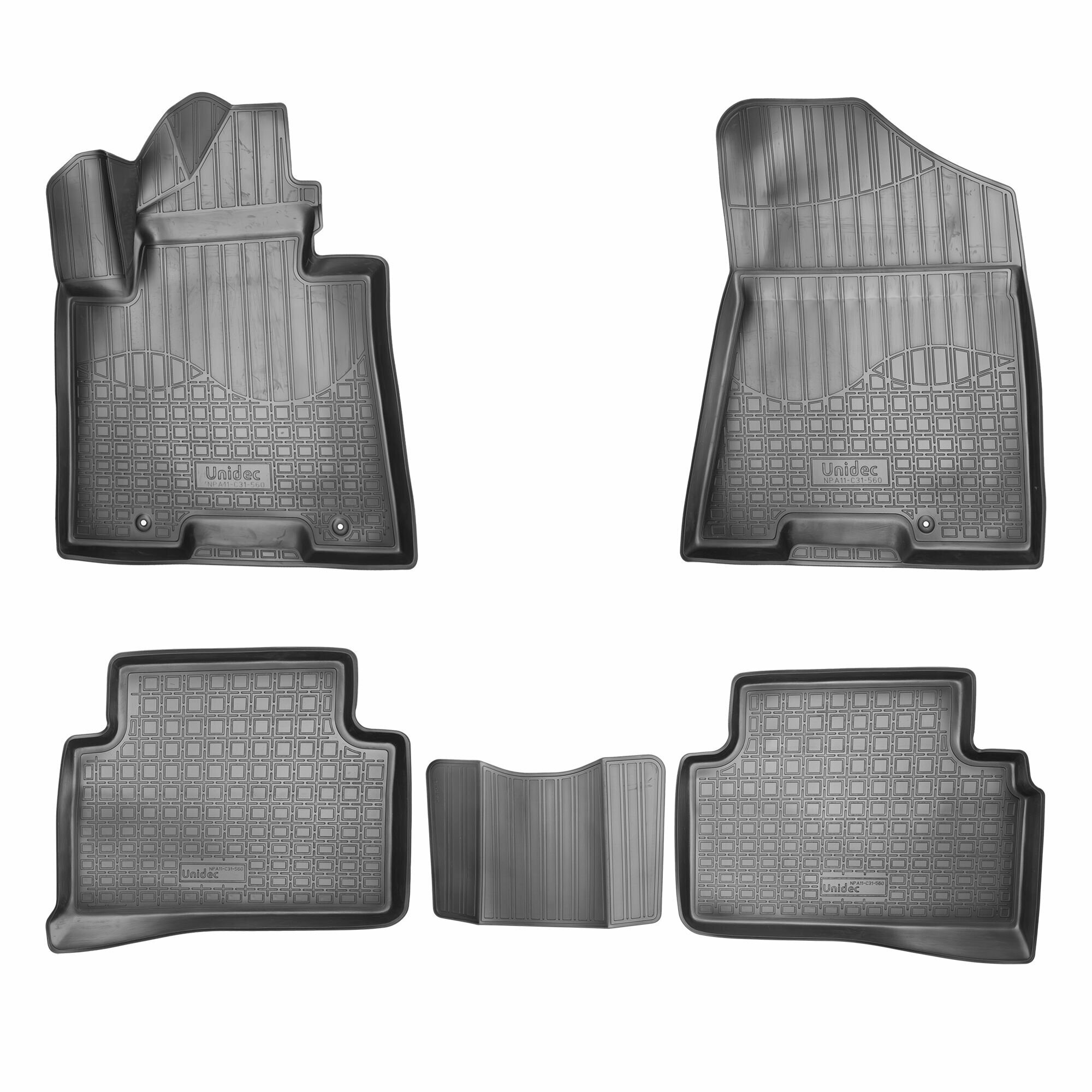 Коврики салона (полиуретан) Hyundai Tucson (TL) 3D (2015-)