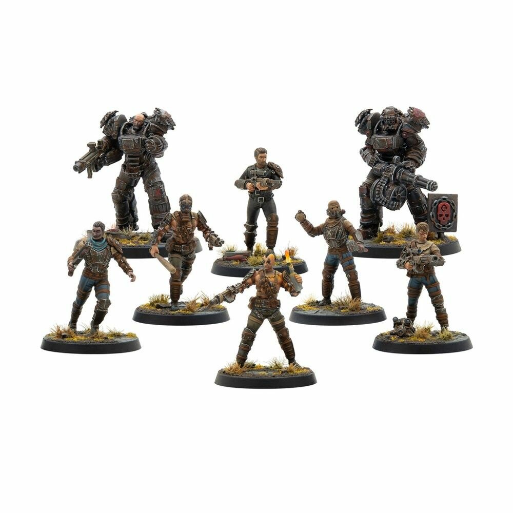 Набор Fallout: Miniatures - Wasteland Raiders Core Set (Plastic)