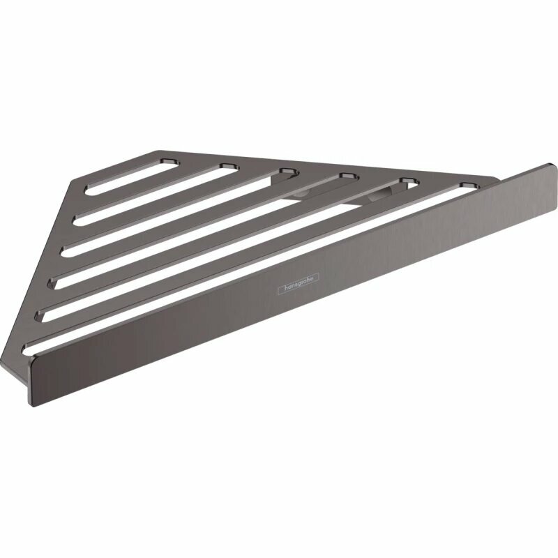 Угловая полка Hansgrohe AddStoris 41741340 шлифованный чёрный хром