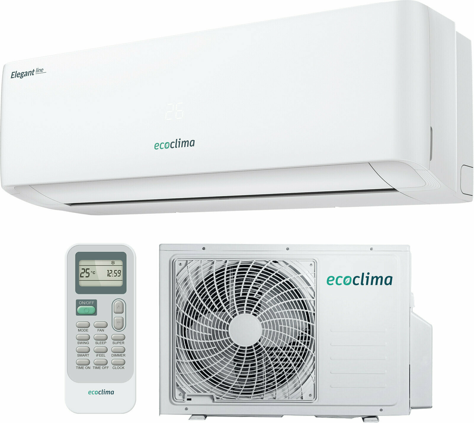 Сплит-система Ecoclima ECW/I-HE09/AA-4R2 — фото 1