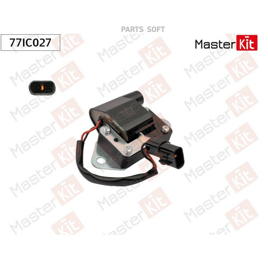 Катушка зажигания MITSUBISHI GALANT/LANCER от официального дистрибьютора, MASTERKIT, артикул 77IC027