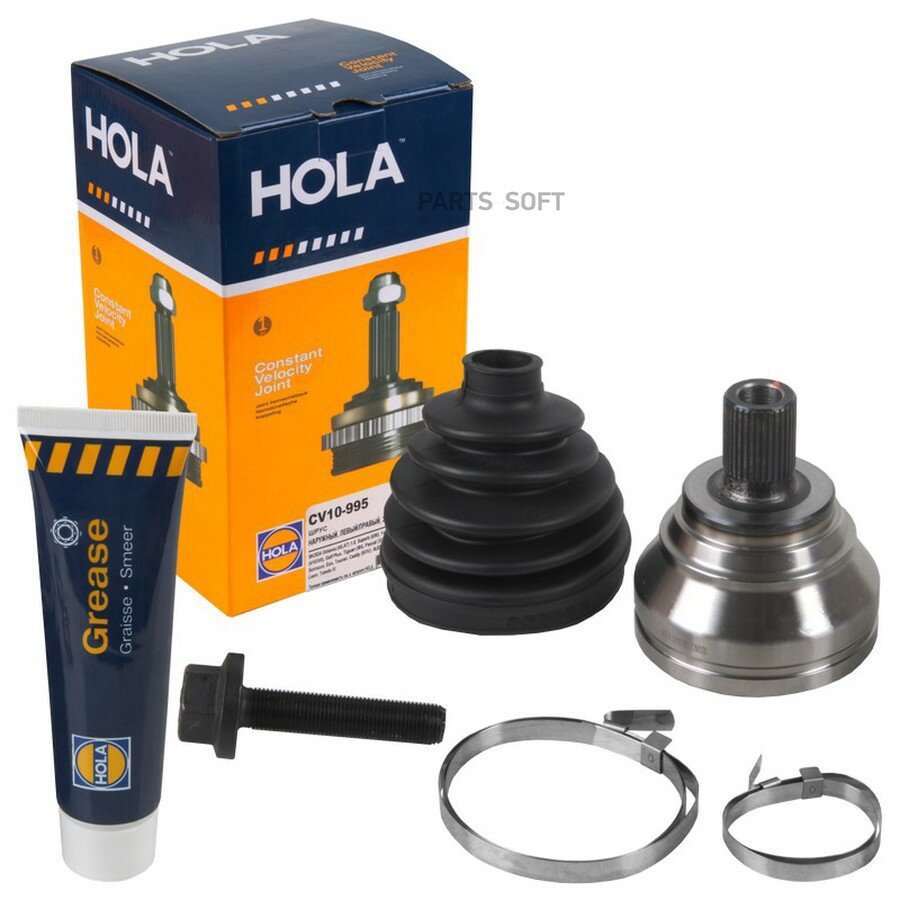 ШРУС наружный SKODA Octavia (A5, A7) 1.8, Superb (II/III), Yeti (5L) VW Golf (V/VI/VII), Golf Plus, от официального дистрибьютора, HOLA, артикул CV10995