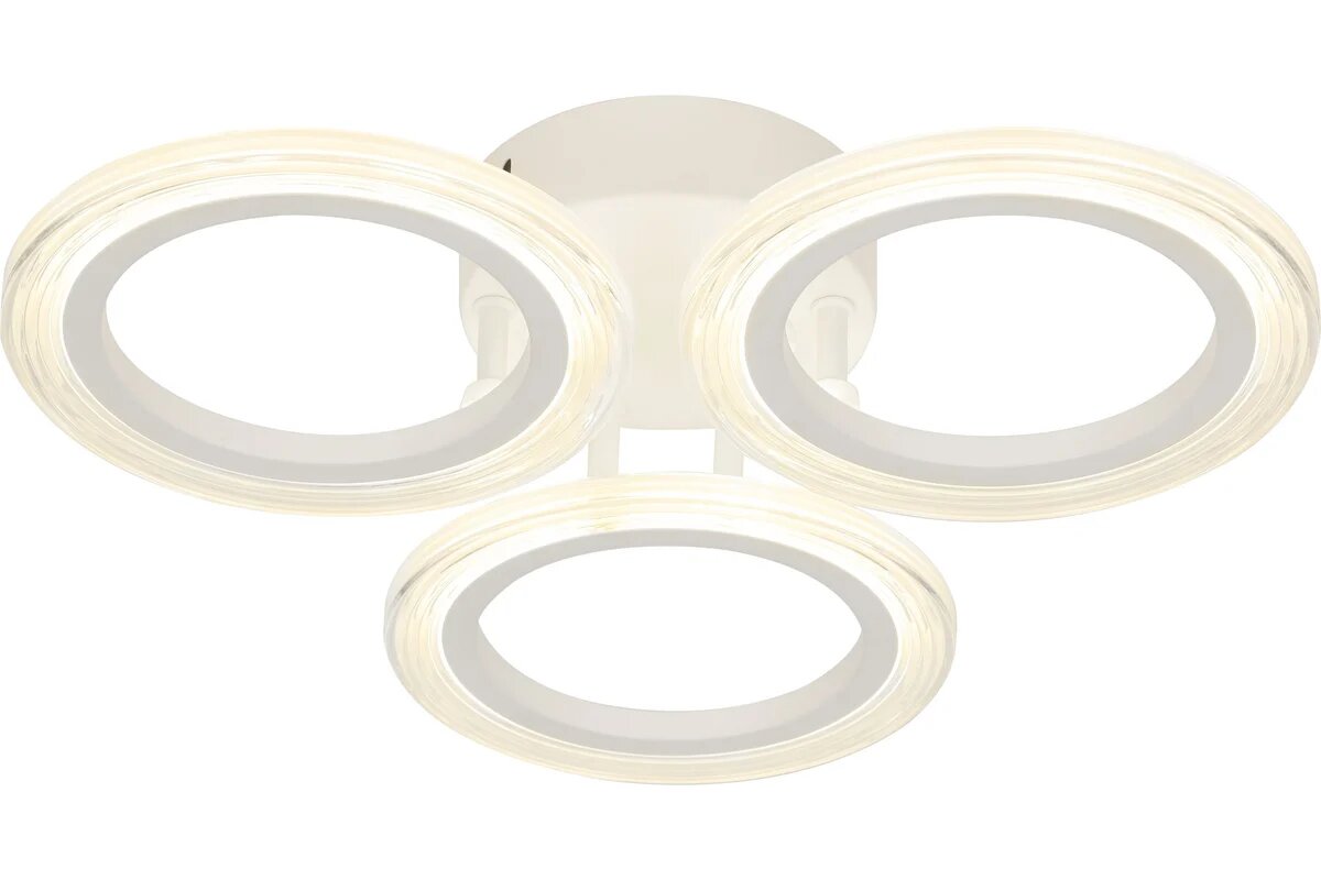 Светильник ЭРА потолочн led модерн ring cll-1-39w 4k белый