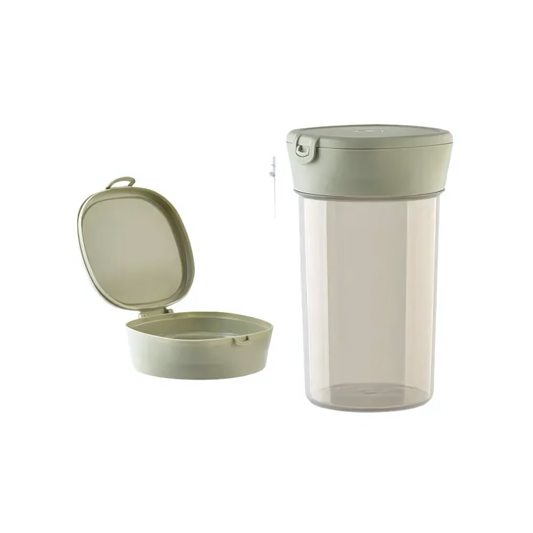 Контейнеры для хранения продуктов DRINA Twinbo 1,5L+0,25L, фисташковые, комплект